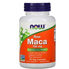حبوب الماكا Now Maca تركيز 750 عدد 90 كبسولة | HealthCare Pharma